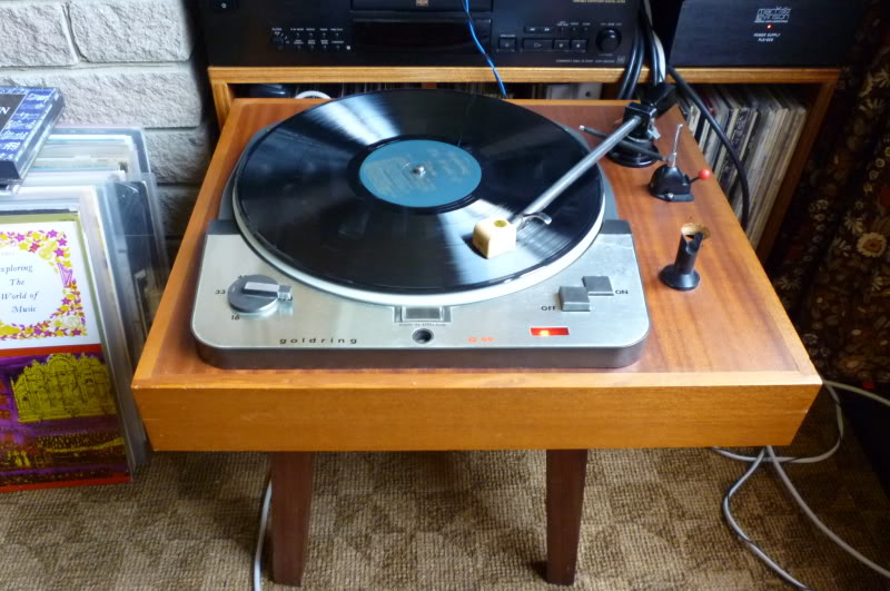 For one week only: the Goldring G99 turntable and Decca arm and cartridge