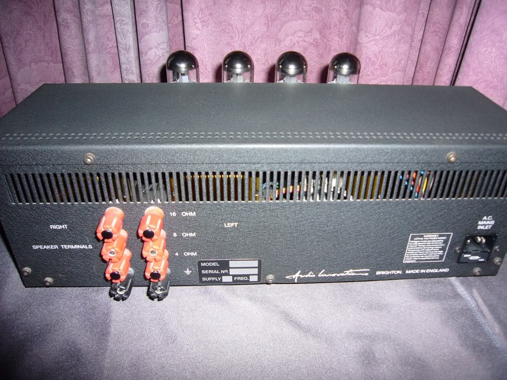 Audio Innovations Series 1000 Mk 3 and Series 500 Integrated Amplifier